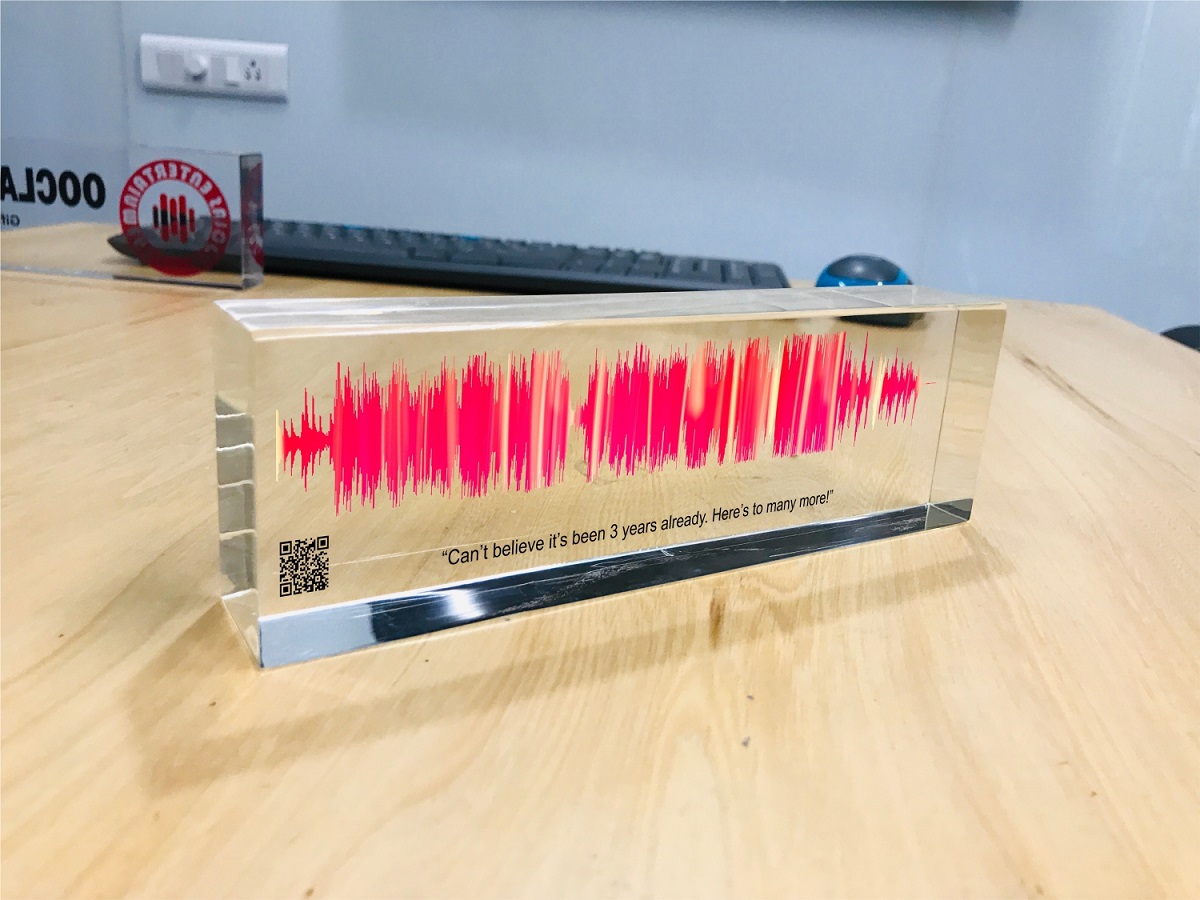 Personalized Sound Wave Art Print - ooclas